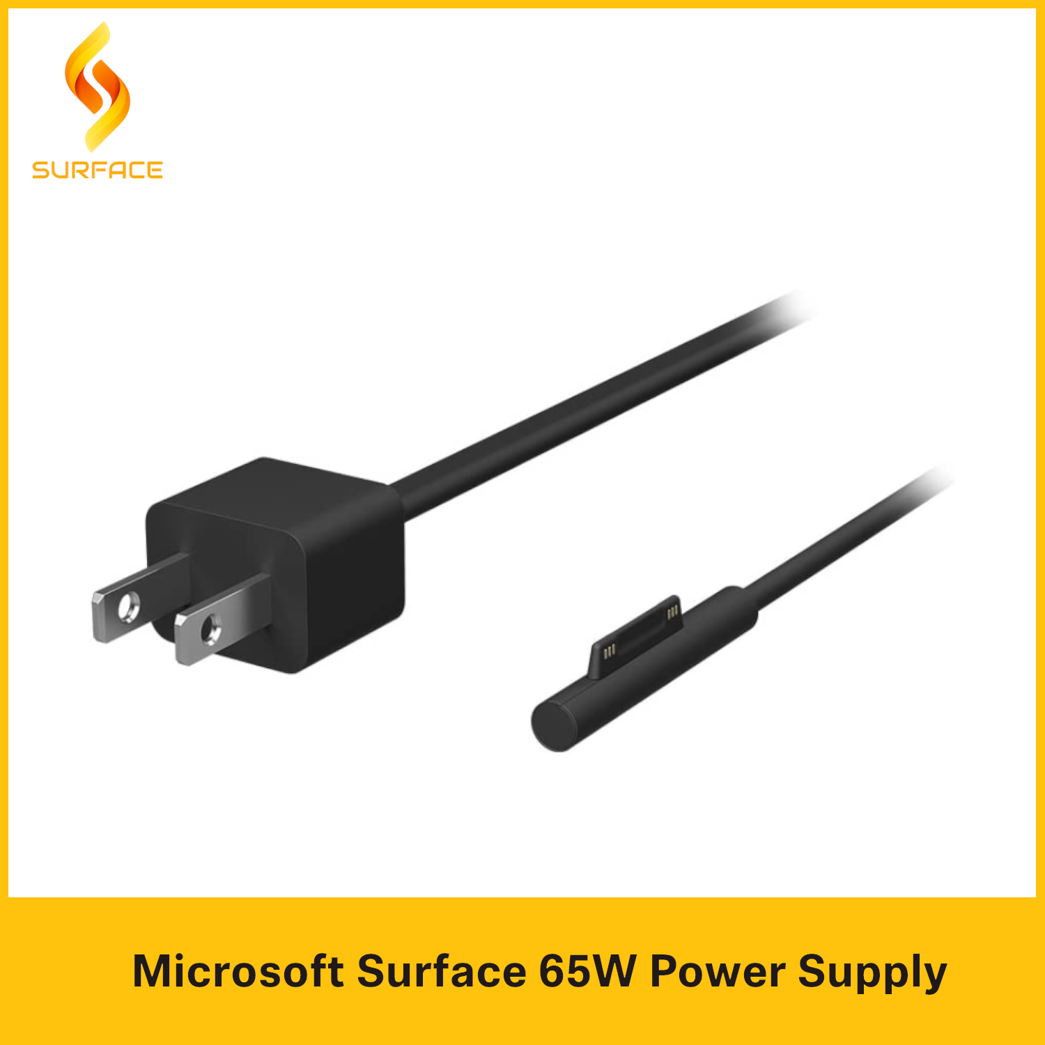 Microsoft Surface 65W Power Supply for Surface Book and Surface Pro ...