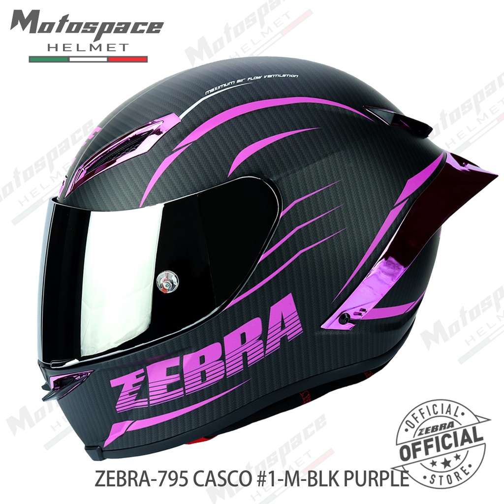 Motospace ZEBRA 795 #1 CASCO Helmet Motorcycle Full Face Helmets Single ...
