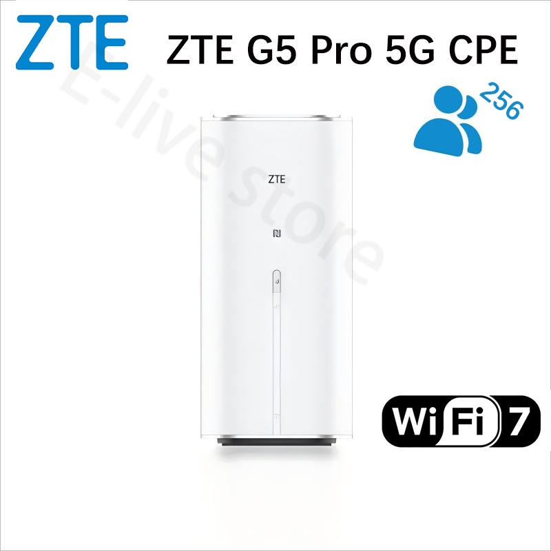 ZTE G5 Pro MC8512 5G CPE Router AI 5G FWA WiFi7 BE7200 | Lazada PH