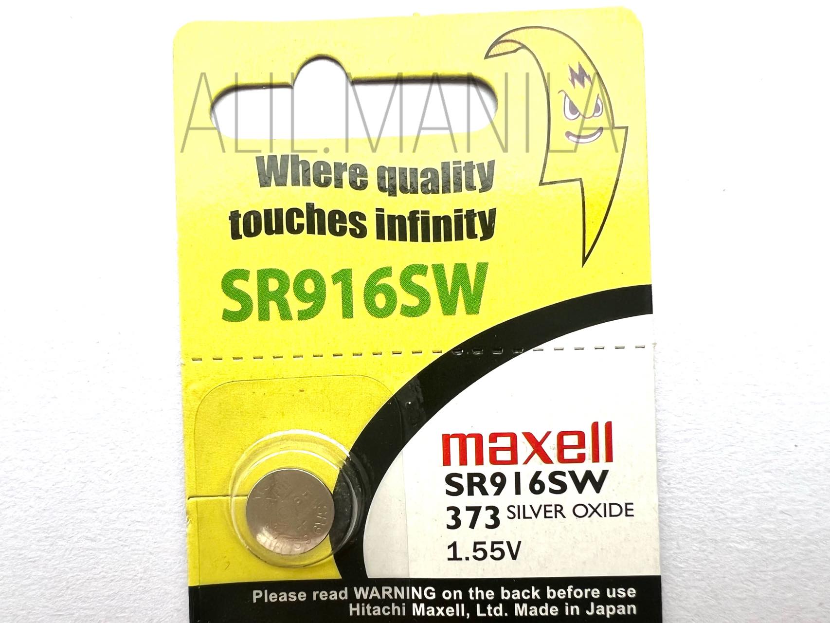 SR916SW 373 1.55V ORIGINAL BATTERY SILVER OXIDE | Lazada PH