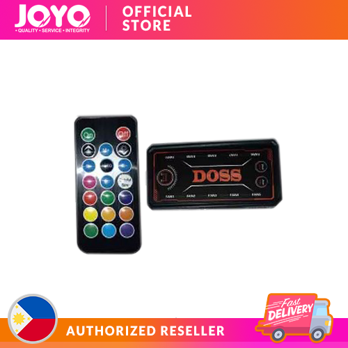 DOSS RGB FAN CONTROLLER HUB WITH LED + REMOTE | Lazada PH