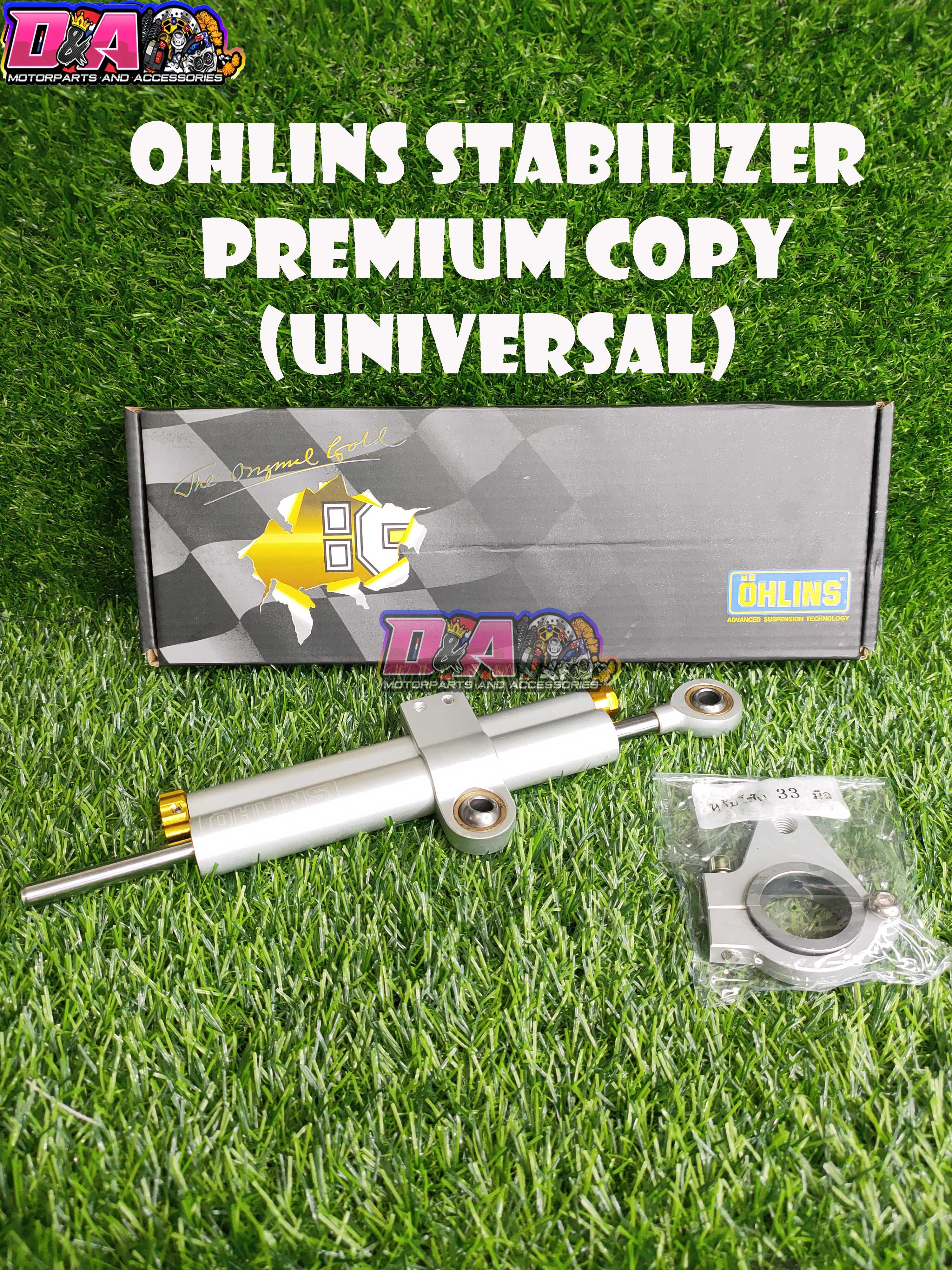OHLINS STABILIZER STEERING DAMPER WITH BRACKET (UNIVERSAL) thailand ...