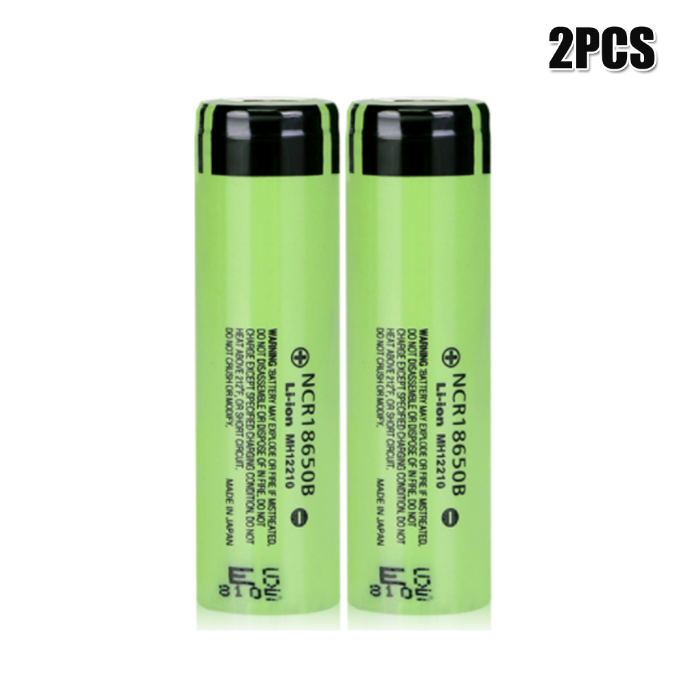Panasonic Original Rechargeable Battery 18650 3400mah 3.7V NCR18650B 20A Lithium Flat Top High ...