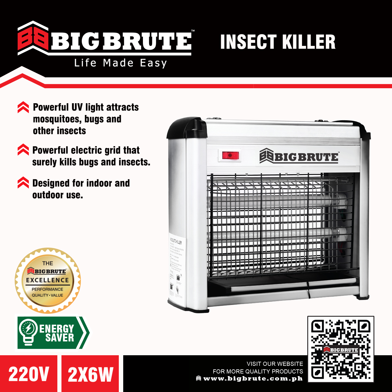 Big Brute Insect Mosquito Killer Electric Insect Killer Heavy Duty ...