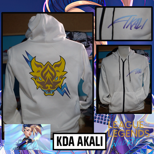 KDA Akali Hoodie Jacket League of Legends | Lazada PH