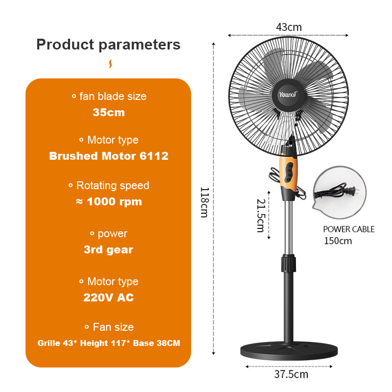 YOWXII 🔥 electricfan buy 1 take 1 | wall fan |floor fan |fan| 14/16 ...