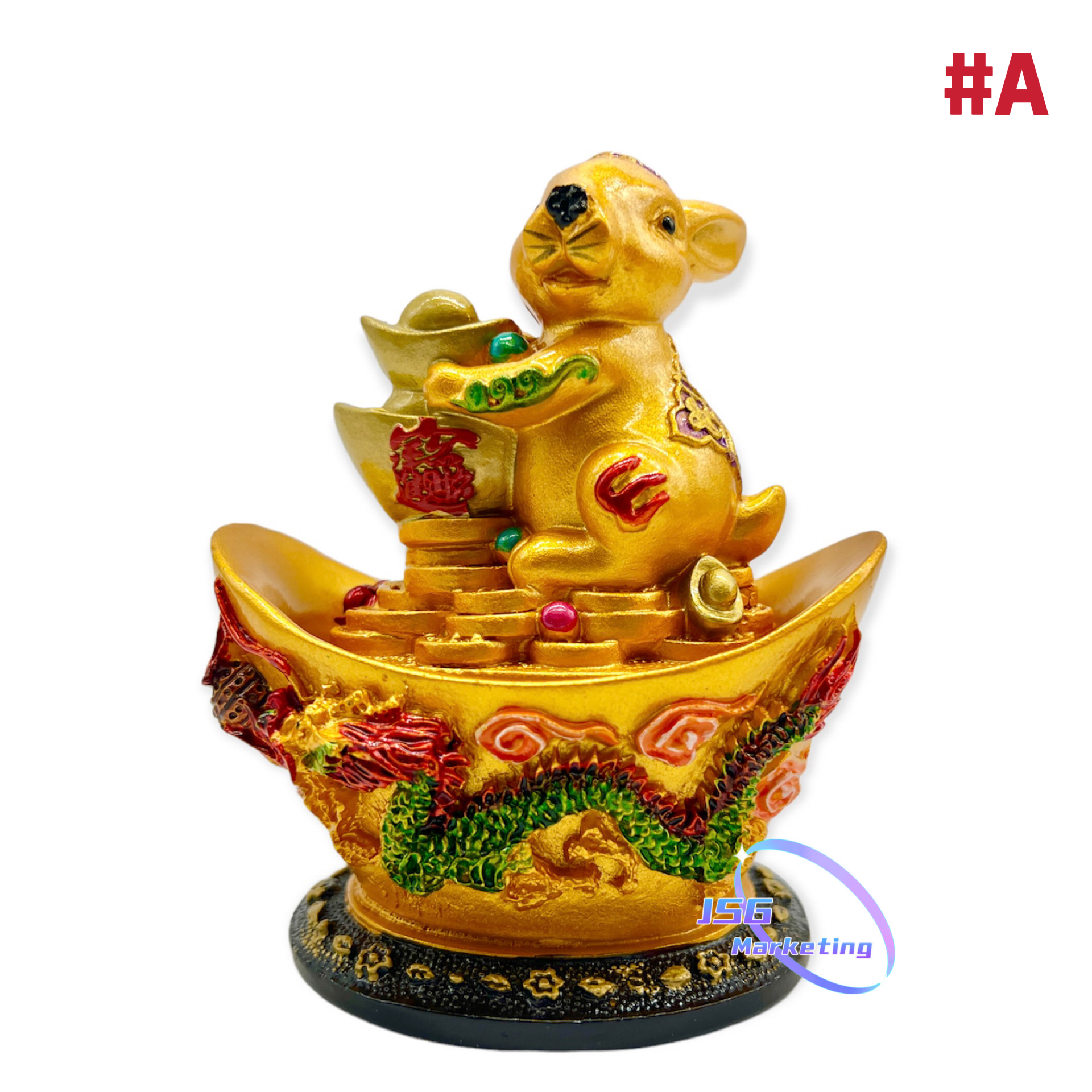 JSG Feng Shui Lucky Charms Chinese Zodiac Sign 2023 Water Rabbit Good ...