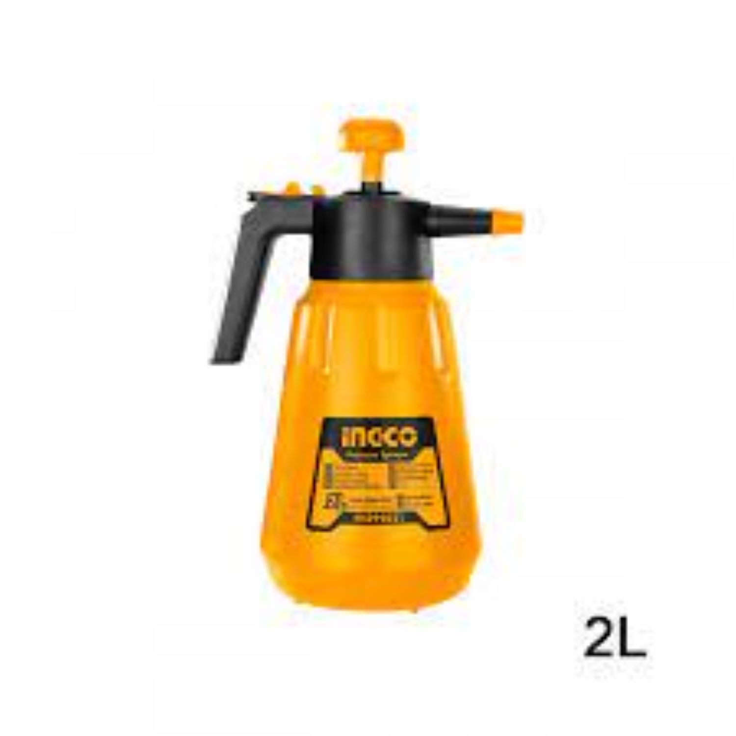 INGCO 2L Heavy-Duty Pressure Sprayer Hand Pump Sprayer Handheld Sprayer ...