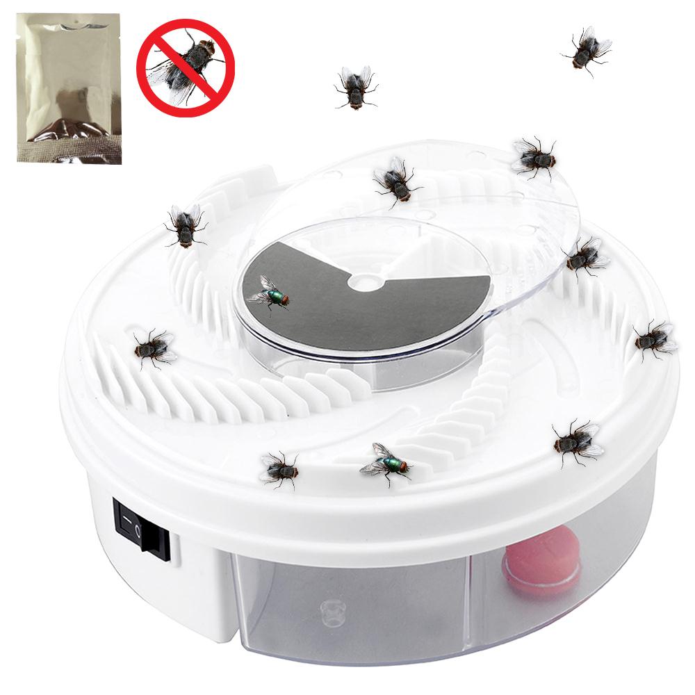 USB Electric Fly Trap Automatic Effective Flycatcher Control Insect ...