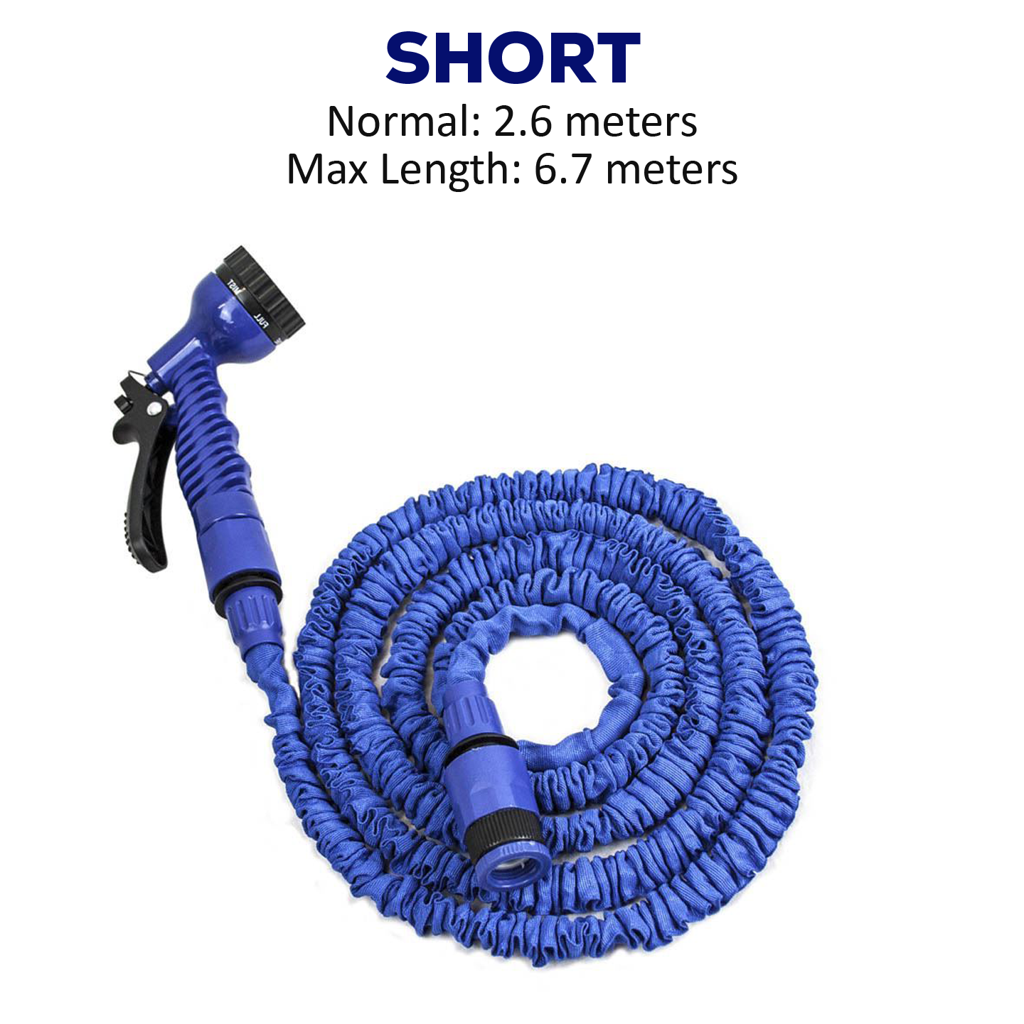 Spray Gun Expandable Magic Hose Flexible Water Pipe Garden Stretchable ...