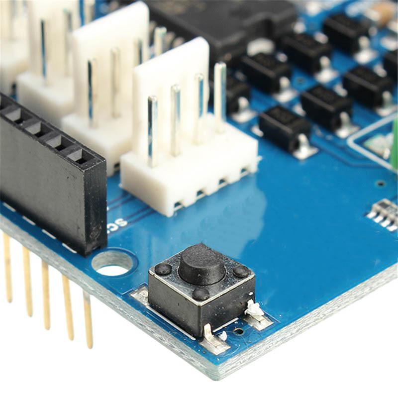 L298P 4A Dual Channel Motor Driver Module Motor Shield R3 For Arduino ...