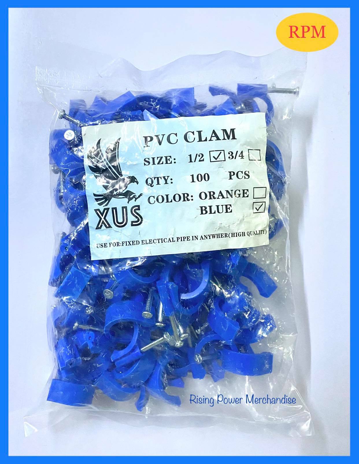 PVC Clamp 1/2" ( 100pcs ) | Lazada PH