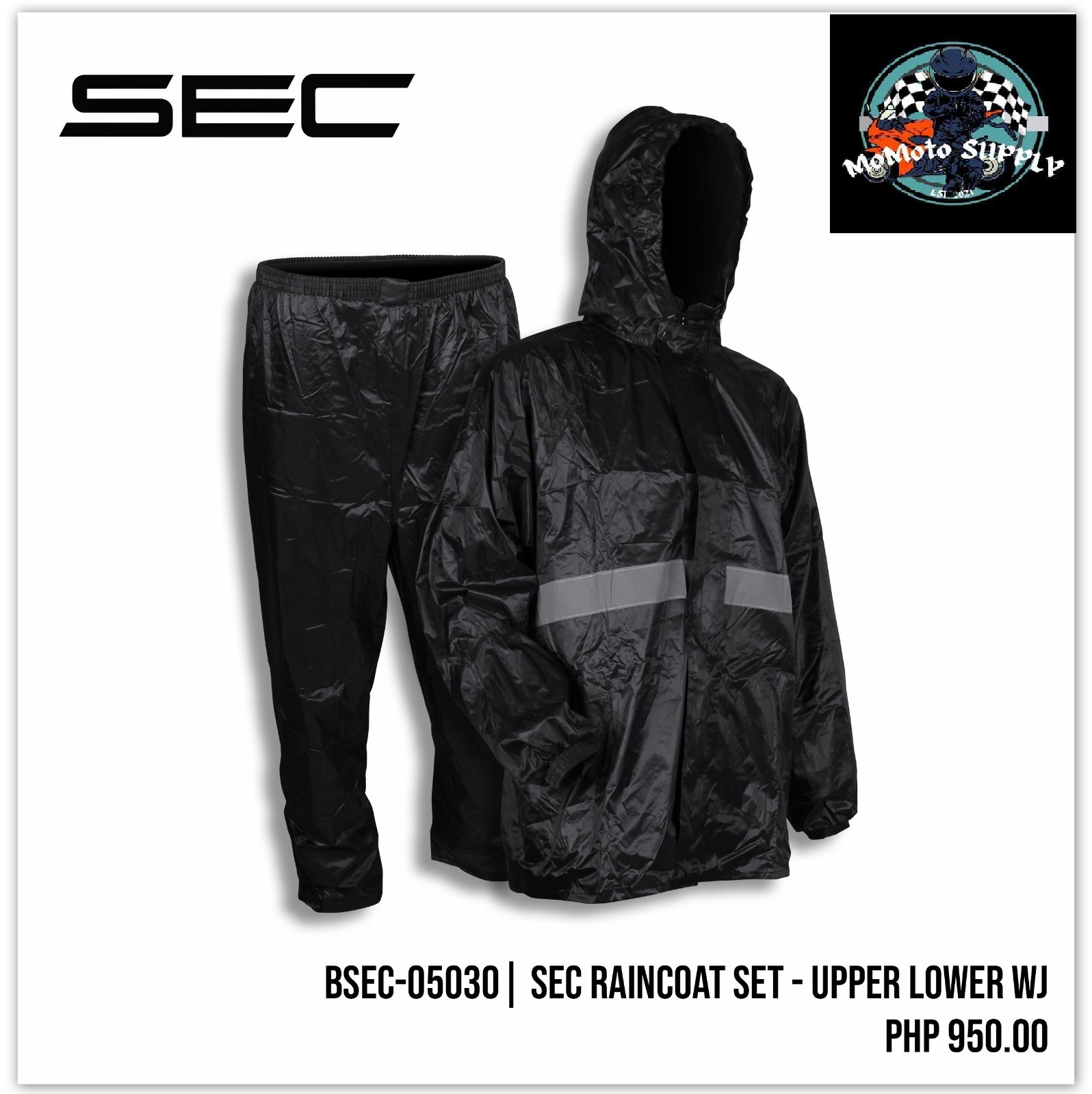SEC Raincoat Set - Upper Lower WJ | Lazada PH