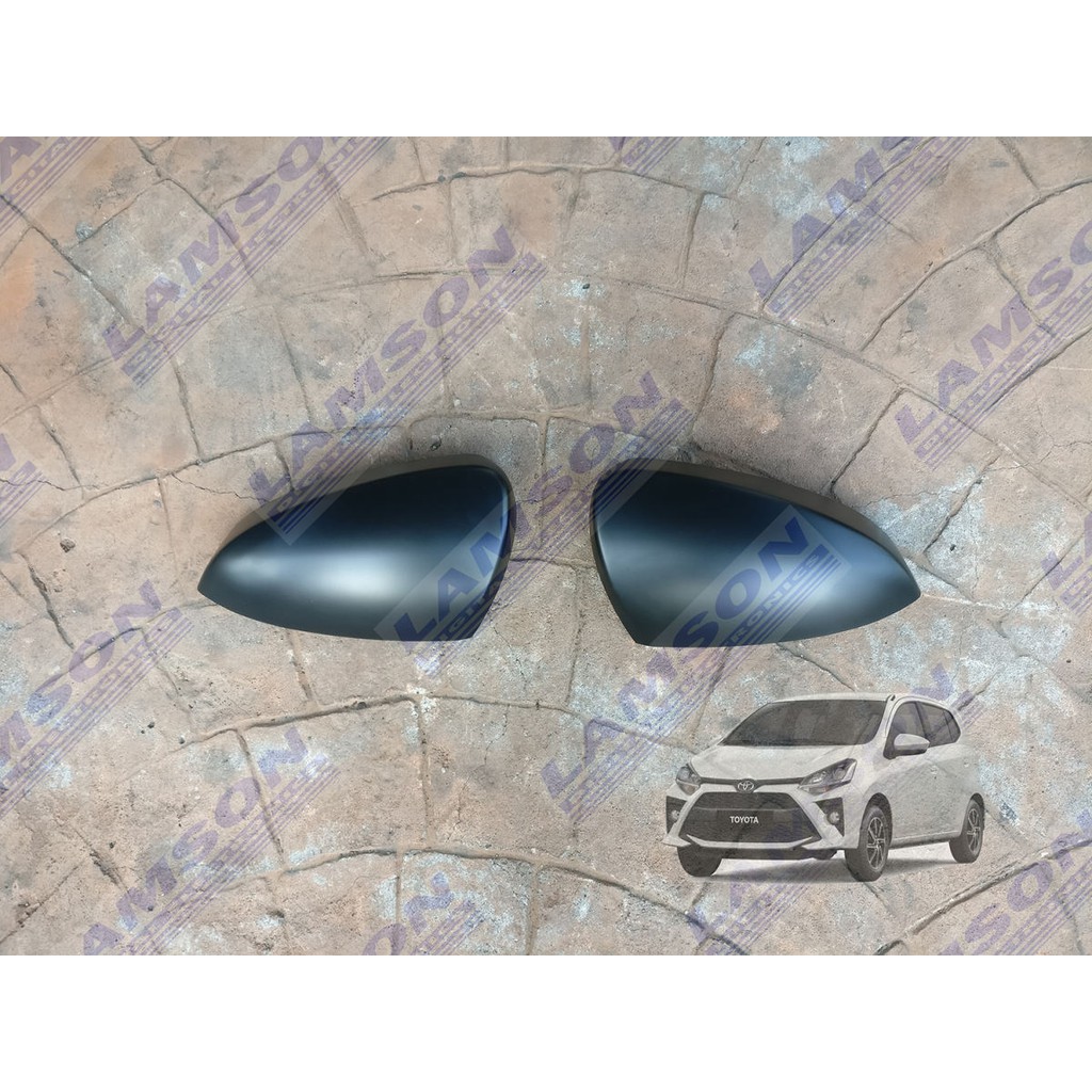 ☼Toyota Wigo 2020 - 2022 Side Mirror Cover Black♦ | Lazada PH