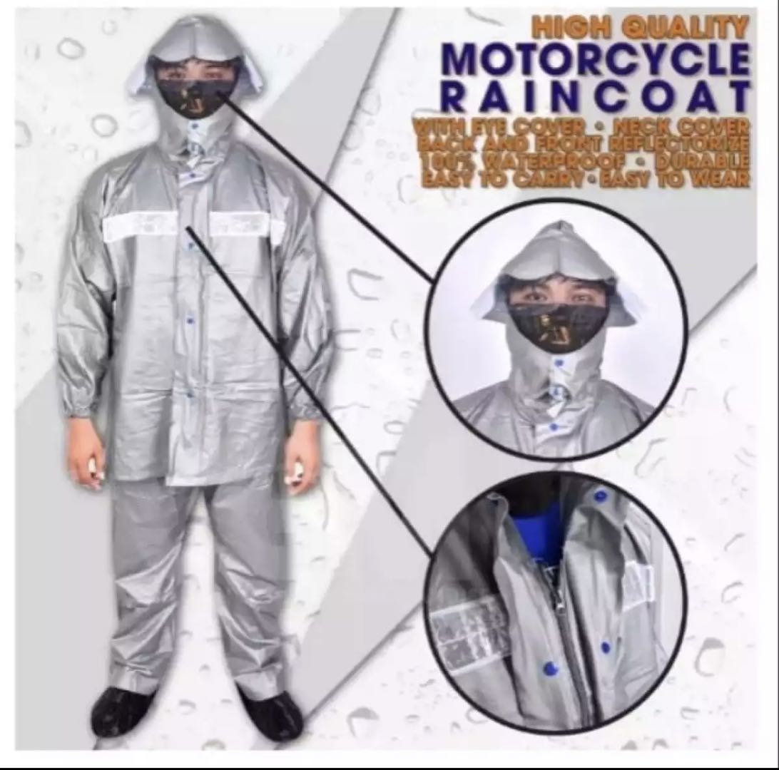 High Quality Motorcycle Waterproof Rain Coat Upgraded Soft Breathable ...