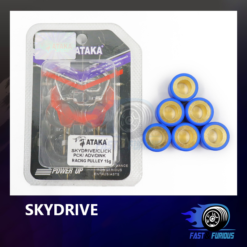ATAKA Racing Flyball For Skydrive/Click125/150/PCX/ADV/DINK/VARIO-6pcs ...