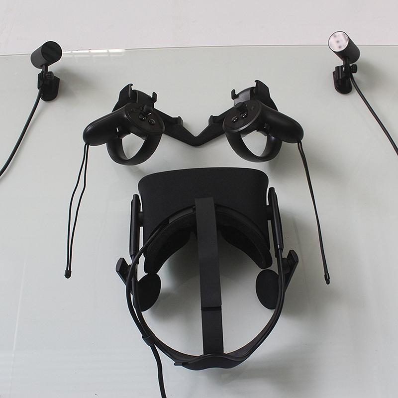 Wall Hook Stand Mount for Oculus Rift Cv1 Vr Headset & Press & Sensor ...