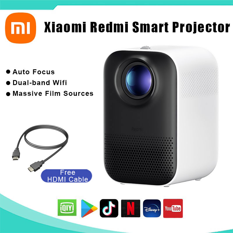 Xiaomi Redmi Smart Projector Projector 1080P 4K WiFi LED Projector ...
