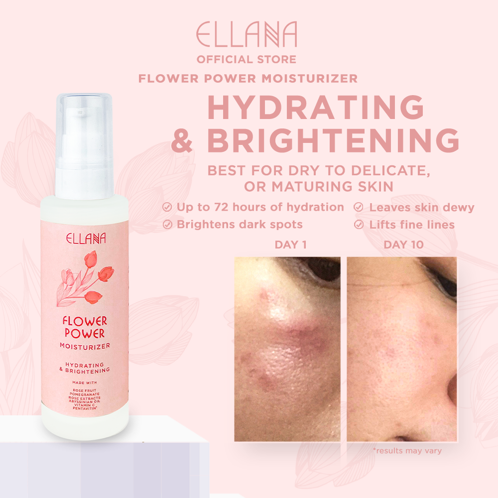 Ellana Flower Power Moisturizer, Hydrates And Brightens - Ellana ...