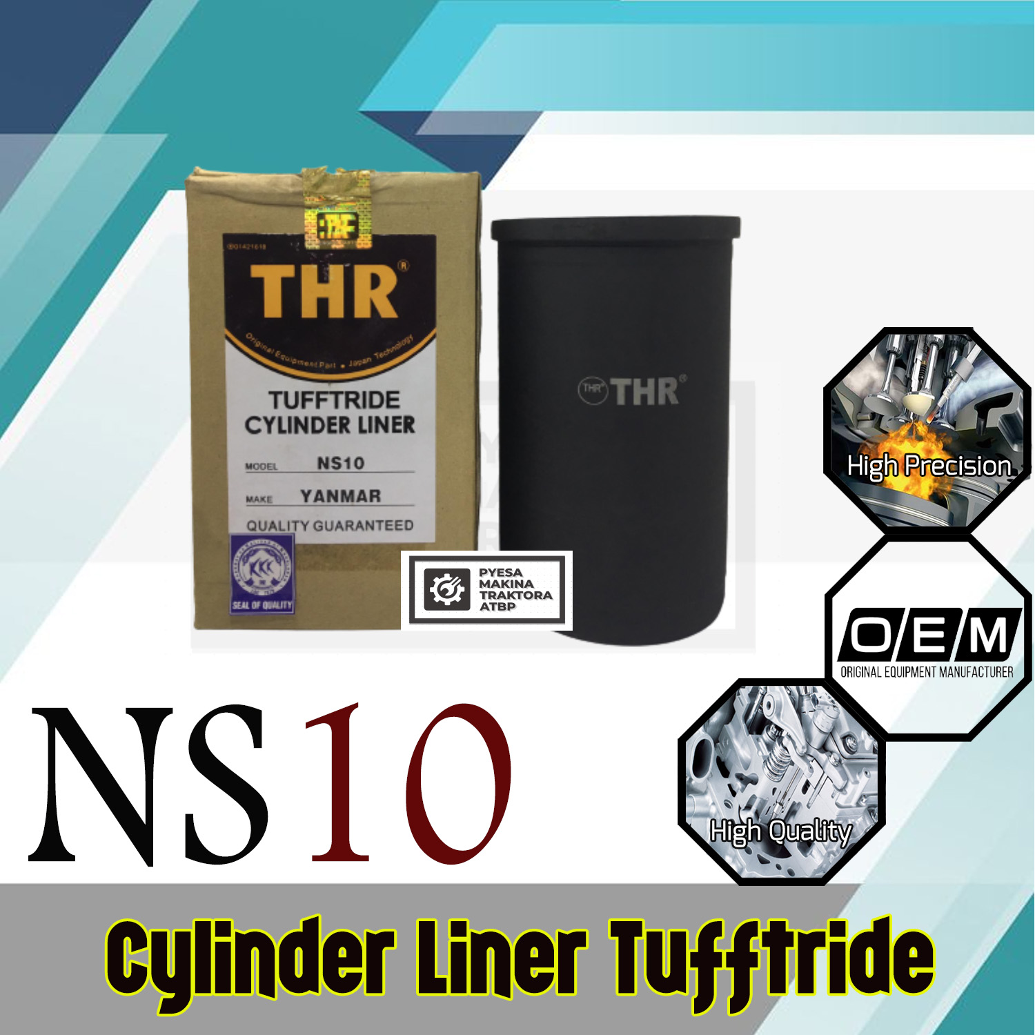 Cylinder Liner NS10 Yanmar Water-Cooled Diesel Engine | Lazada PH