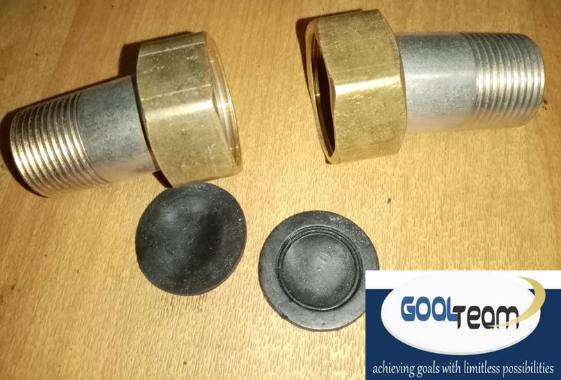 Water Meter Tailpiece 1in (25mm) Plated - Pair | Lazada PH