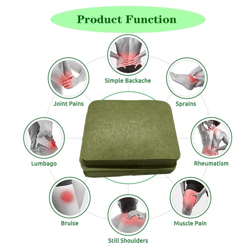 Wormwood Neck Lymph Detox Patch Ginger Patch Self-heating Lymphatic ...