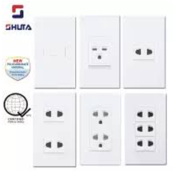 SHUTA Wide Series Gang switch Set (10A-250V) | Lazada PH