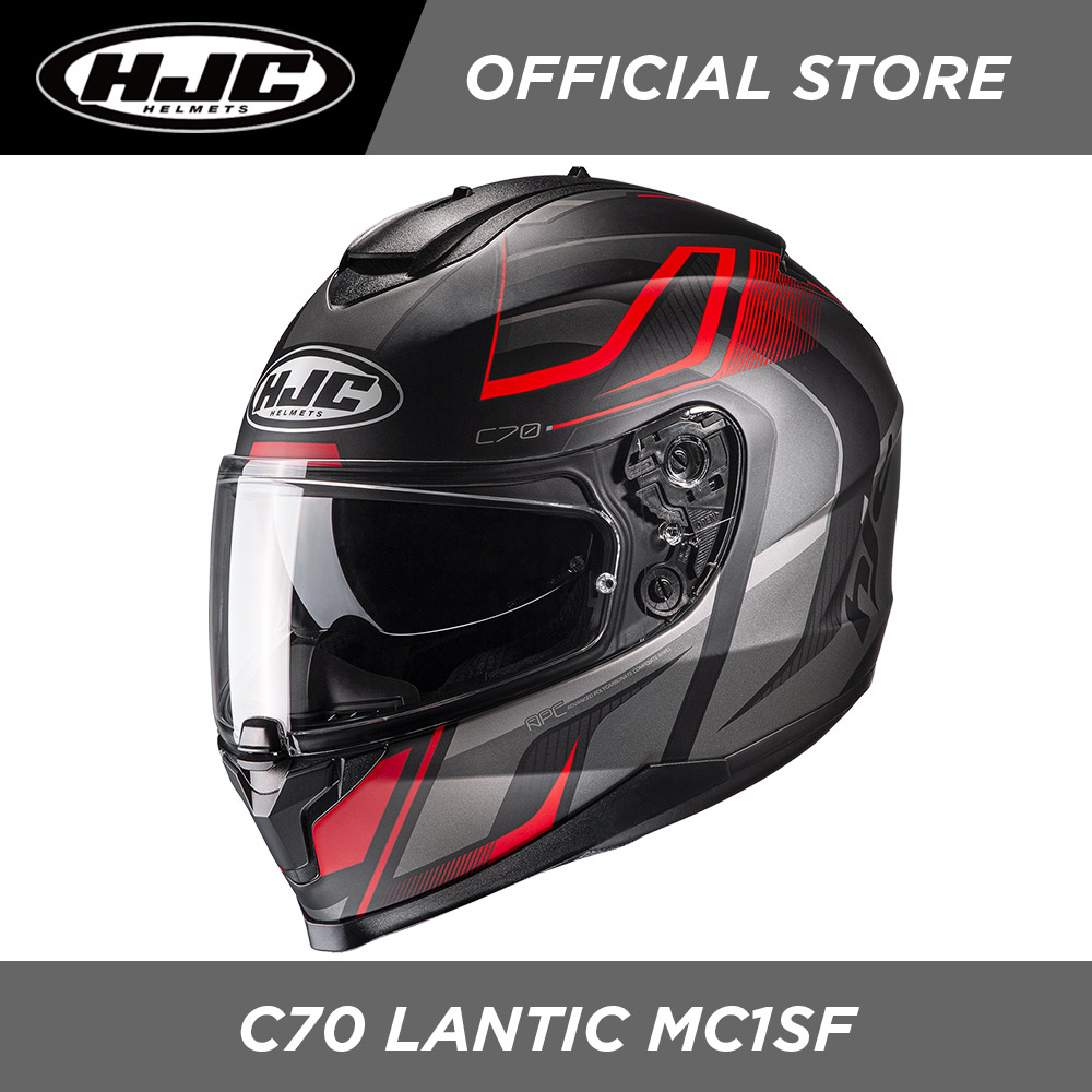 HJC Helmets C70 Lantic MC1SF | Lazada PH