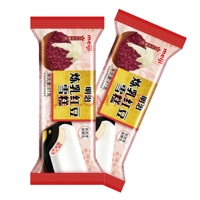 Meiji Red Bean with Condensed Milk Ice Cream ( Individual Packaging ...