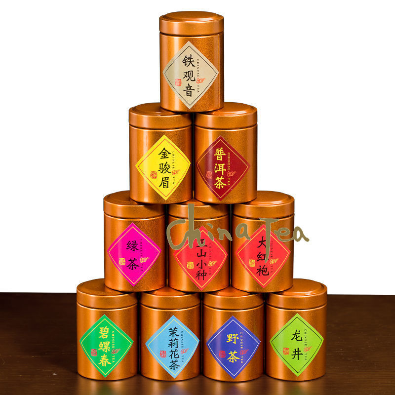 【China Tea】Top Ten Famous Teas for Gifts in Small Cans of Chinese ...