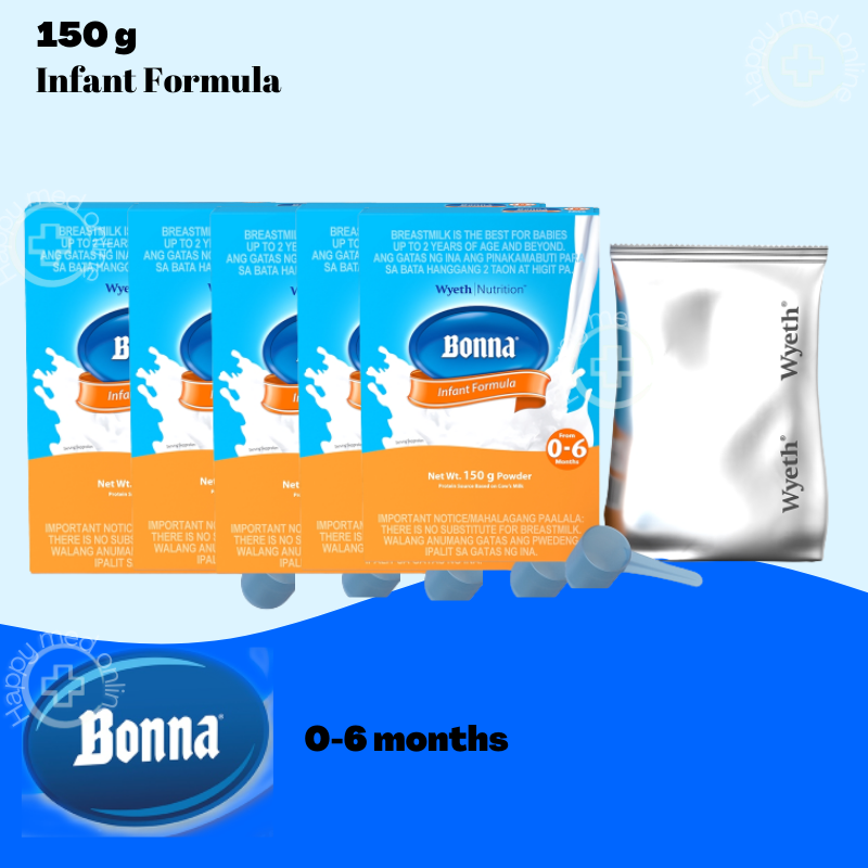 BONNA New Look New Formula Infant Baby Toddler Pre-schooler Milk 150g ...