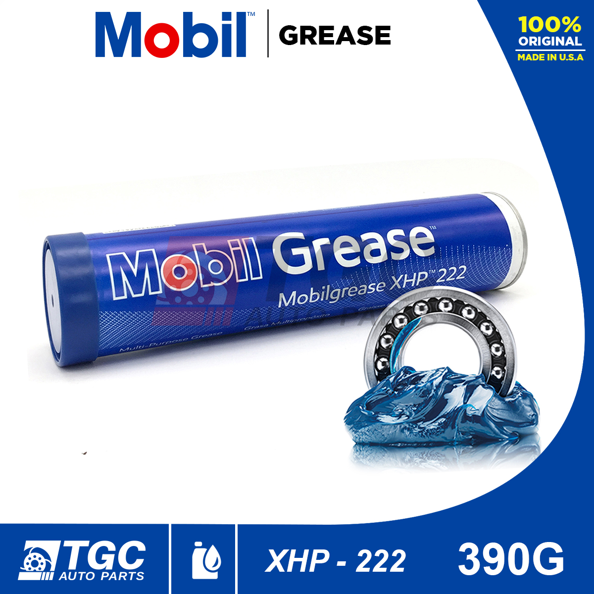 Mobil Grease Multi-Purple Grease Lithium Complex Blue Xhp 222 nlgi2 1pc ...