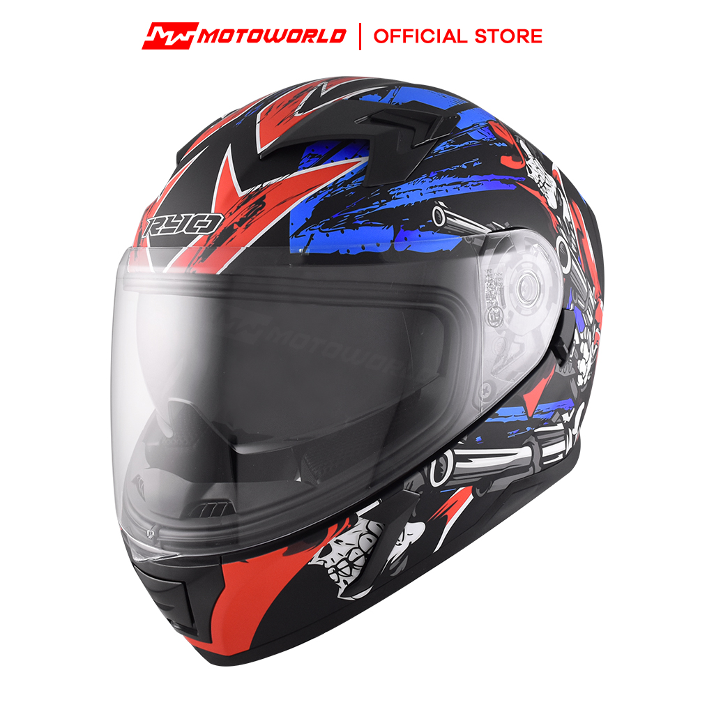 RYO Motorcycle Full Face Helmet RF-3SV Gangster Graphics | Lazada PH