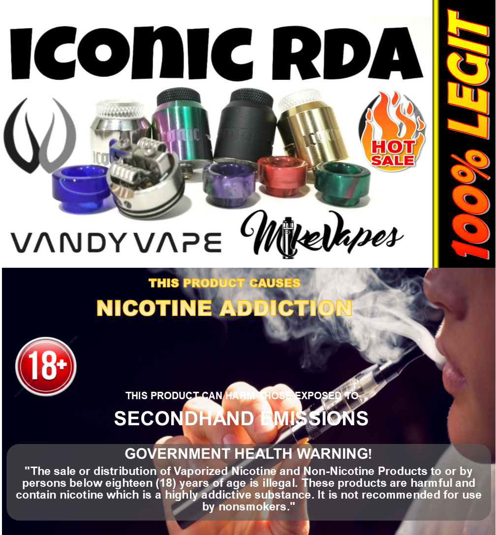 Vandy Vape Iconic RDA 24mm | Lazada PH