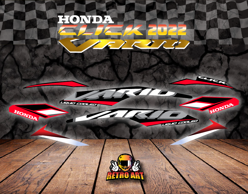 HONDA CLICK GAME CHANGER V2 VARIO DECALS | Lazada PH