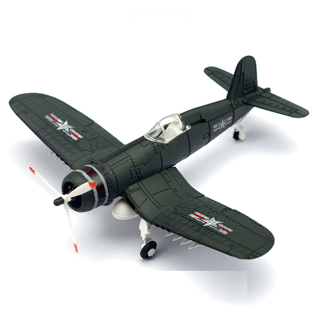 4D Assemble Airplane Toy Fighter Models Toys 1:48 WW2 Airplane Models ...
