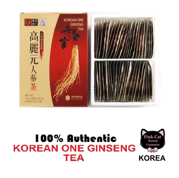 KOREAN ONE Ginseng Tea 150g (50pcs.) Made in Korea | Lazada PH