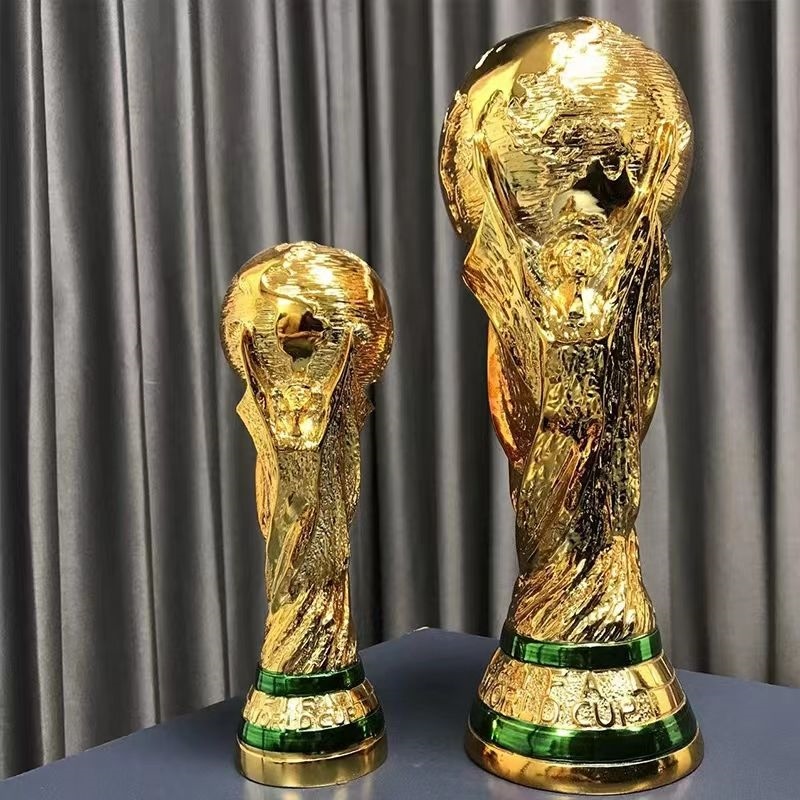Qatar 2022 World Cup football trophy model 1 decorative furnishing ...