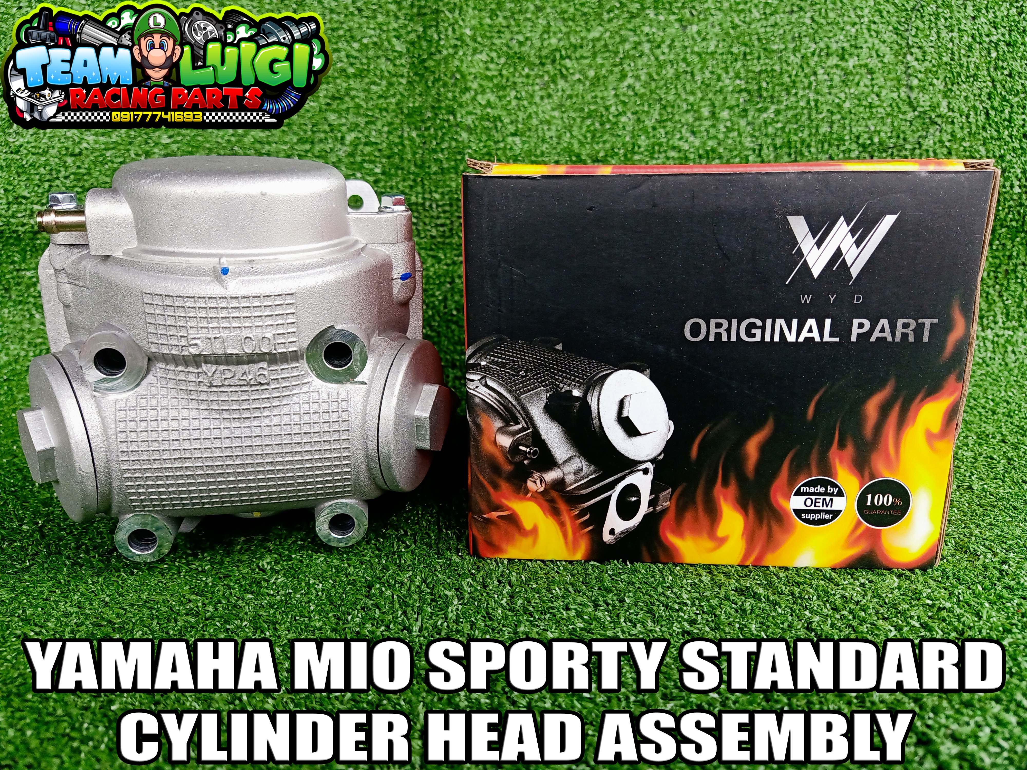 WYD YAMAHA MIO SPORTY STANDARD CYLINDER HEAD COMPLETE ASSEMBLY | Lazada PH