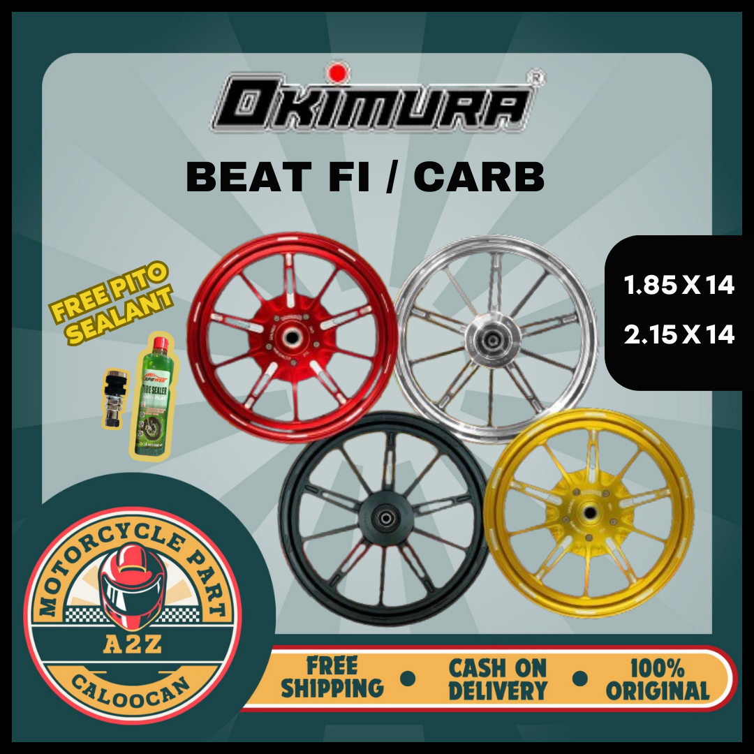 NEW OKIMURA CNC MAGS FOR HONDA BEAT FI / CARB | Lazada PH