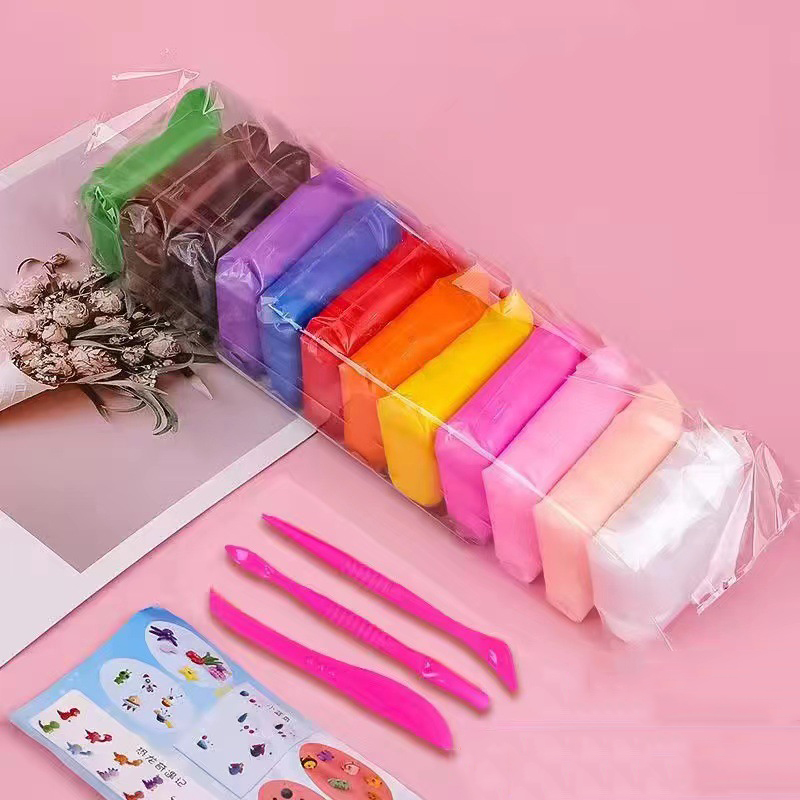 Children Ultra Lightweight Clay Combination Hand Free Soft Clay Toys ...