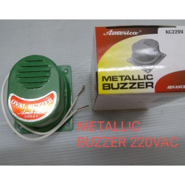OVAL METALLIC BUZZER 220vac | Lazada PH