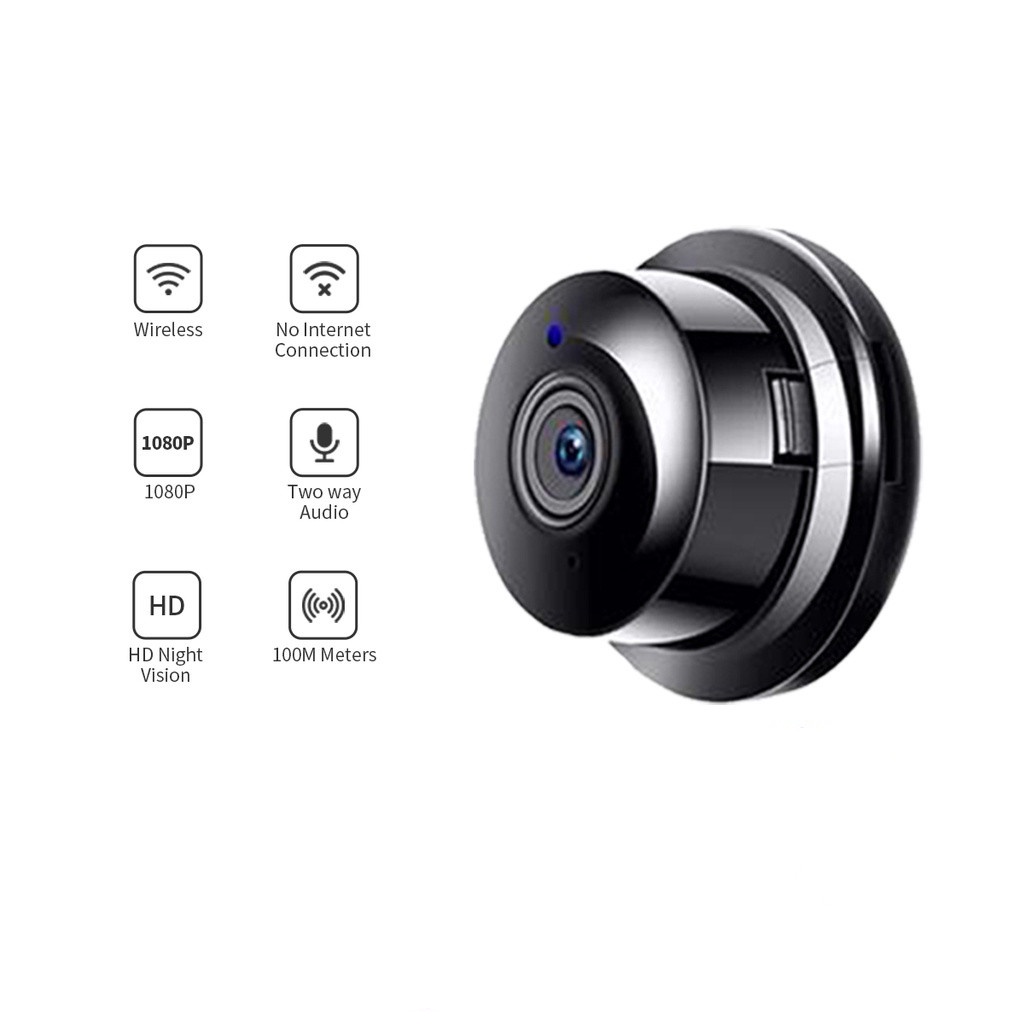 V380 CCTV Small HD Hidden Camera Mini CCTV Camera Wifi Connect To ...