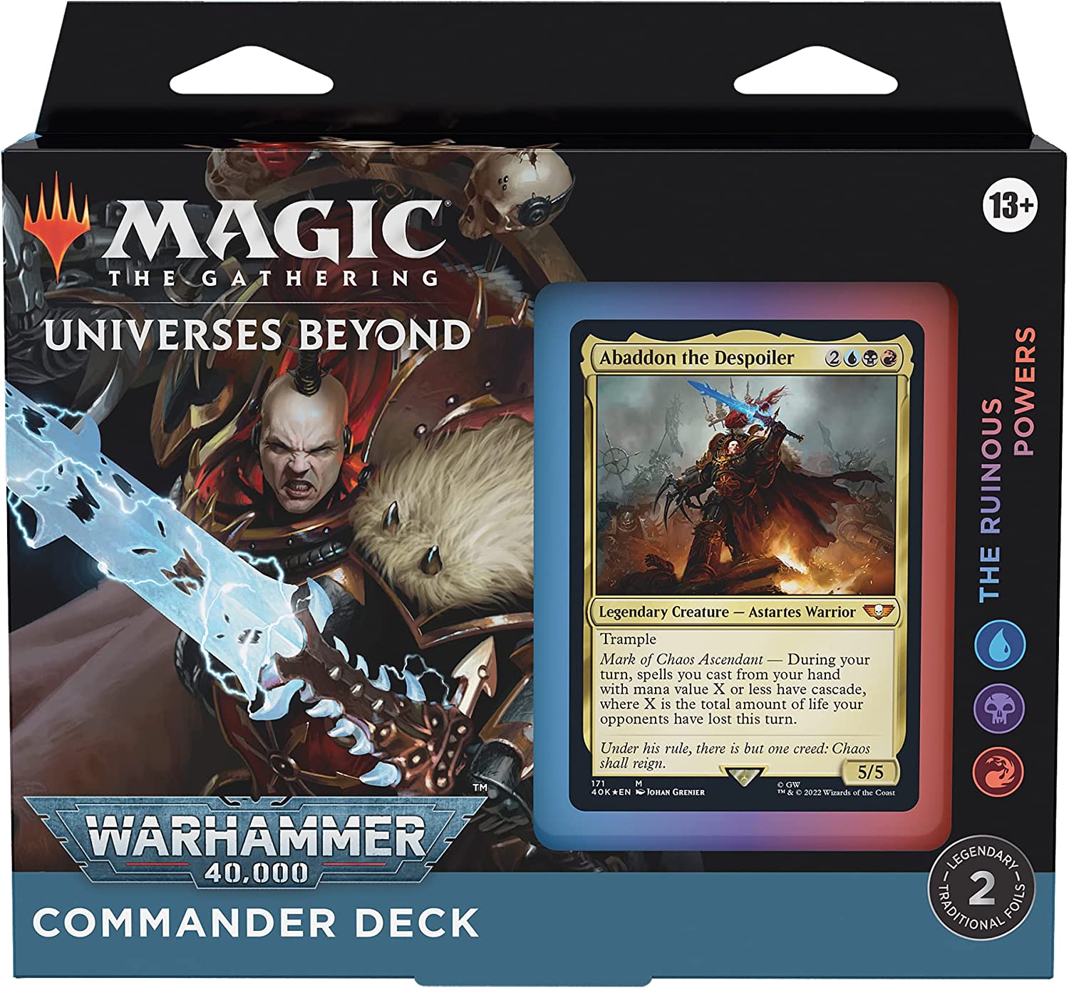 Magic: The Gathering Universes Beyond Warhammer 40,000 Commander Decks ...