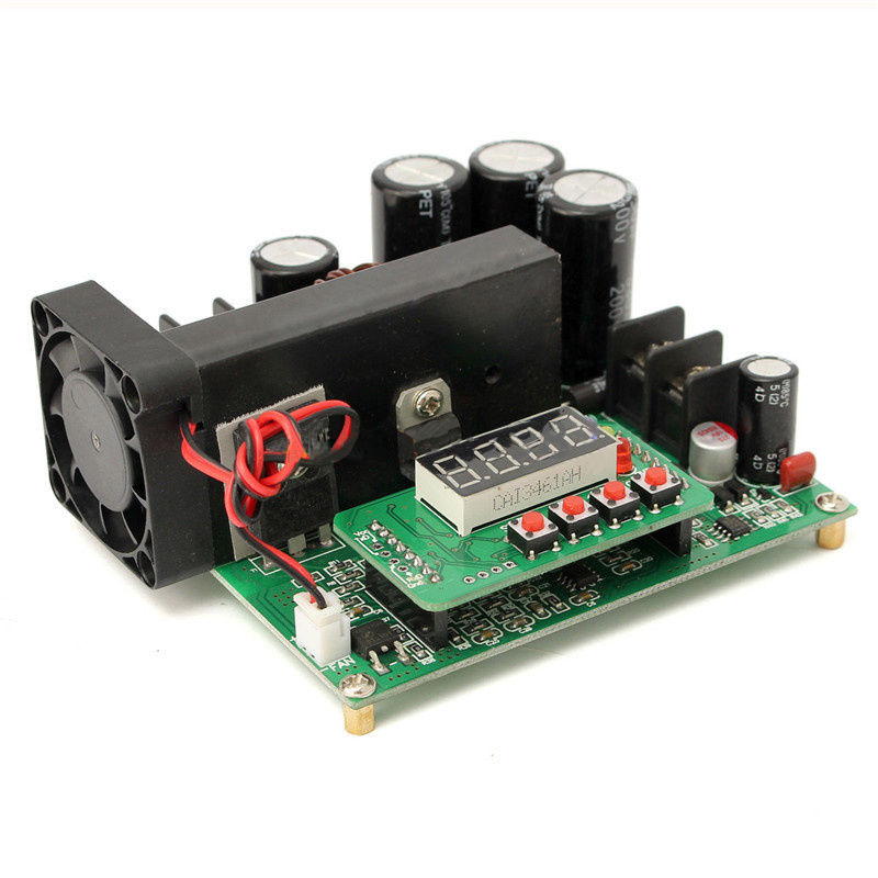 DC-DC BST900W CNC Boost Converter 8-60V Step-up 10-120V Solar Charging ...