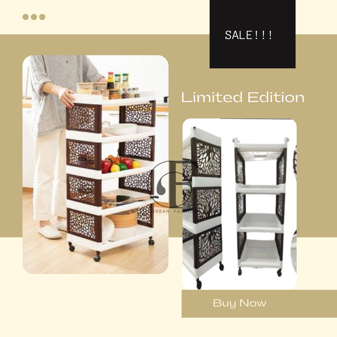 MULTIPURPOSE AESTHETIC RACK FOR STORAGE/ORGANIZER/STRONG PLASTIC RACK ...