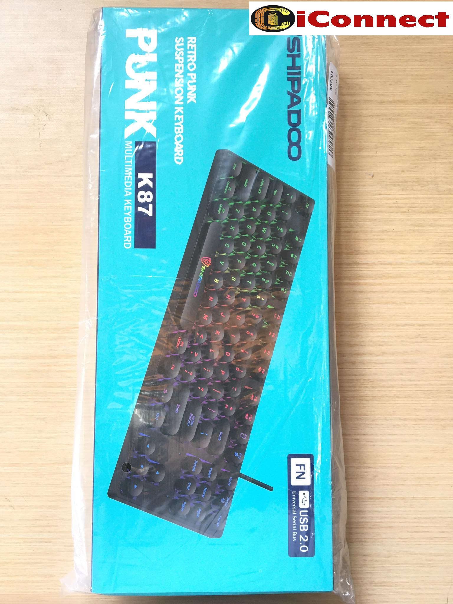 K87 SHIPADOO PUNK MULTMEDIA KEYBOARD WHITE/BLACK | Lazada PH