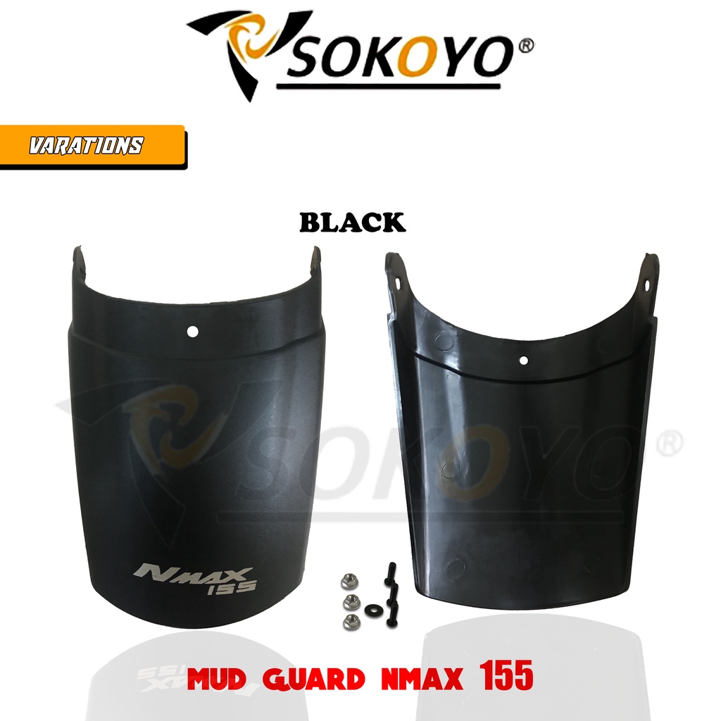 1Pc Yamaha Nmax V1 V2 Front Fender Extension Mud Guard Extension ...