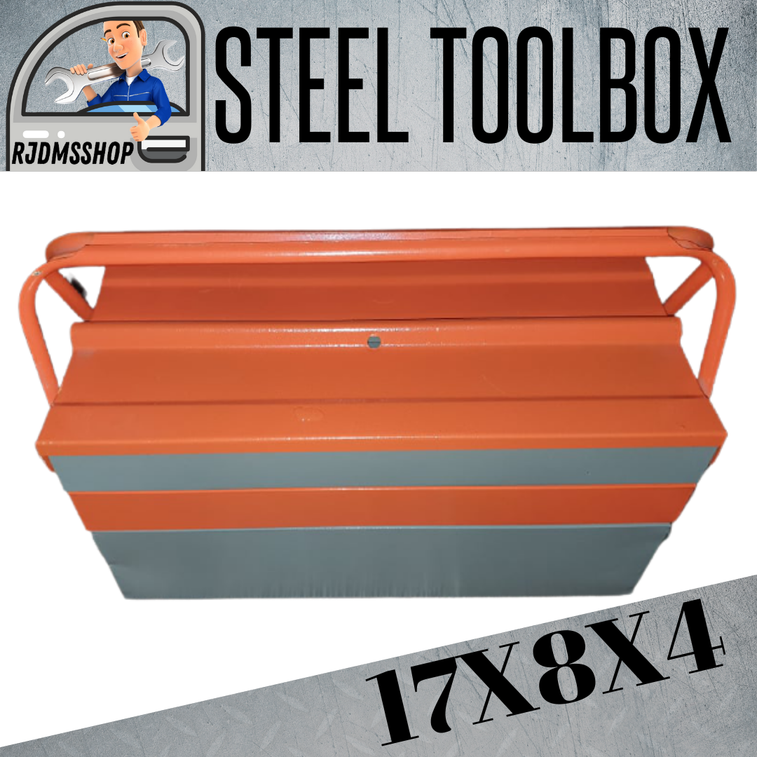 Manong Shop Tool Box Metal Sizes 17 X 8 X 4 Inches 5 Layers With Handle And Safety Lock Hack ...