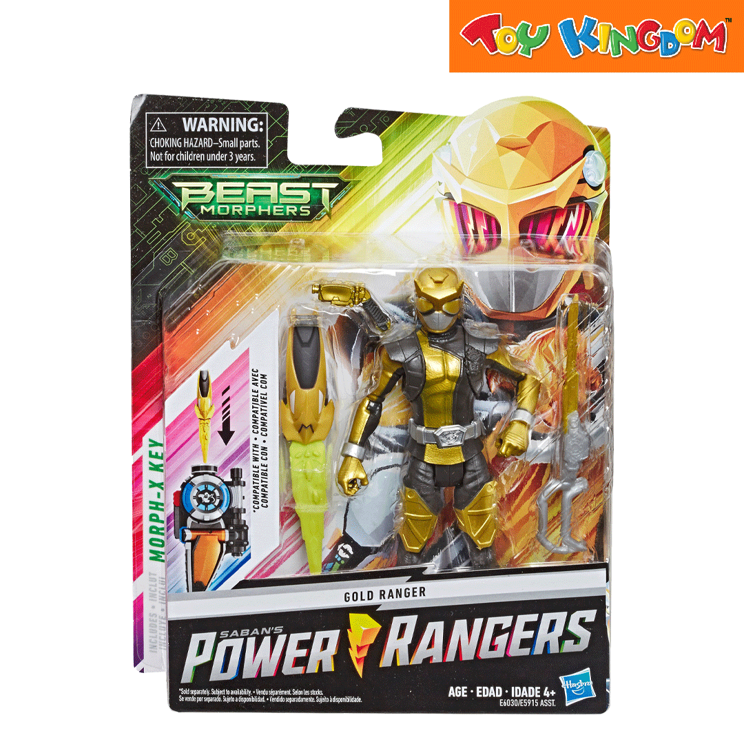 Power Rangers Beast Morphers Gold Ranger Action Figure | Lazada PH